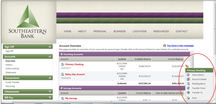 OnlineTip2 - Southeastern Bank